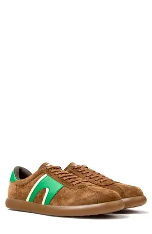 Camper Pelotas Soller Leather Sneaker - Medium Brown