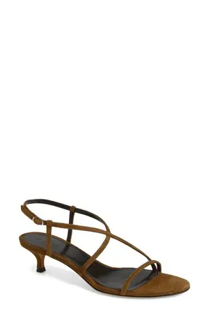 Le Monde Beryl Rio Kitten Heel Sandal - Brown