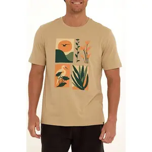 THREADS 4 THOUGHT Nature Moments Cotton Blend Graphic T-shirt - Sandstone