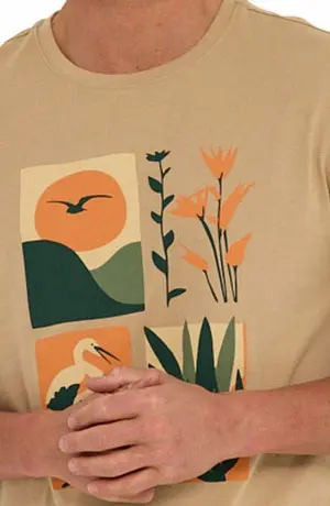 THREADS 4 THOUGHT Nature Moments Cotton Blend Graphic T-shirt