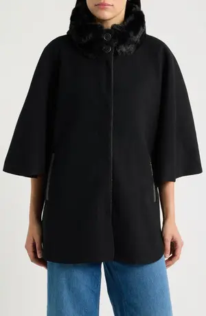 Women's Faux Fur Collar Coats