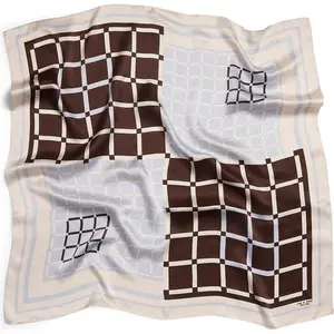 Rag & Bone Pop Geo Silk Scarf - Dustg