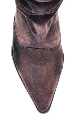 Seychelles Windswell Knee High Slouch Boot - Dark Blue