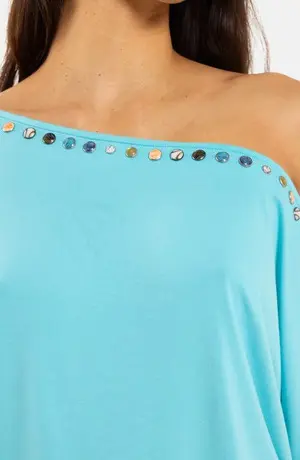 JADED LONDON Studded Open Back Top