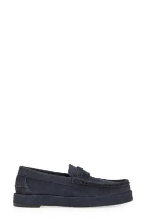 PEDRO GARCIA Sergia Loafer - Navy Castoro