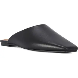 AZALEA WANG Raphael Flat Mule - Black