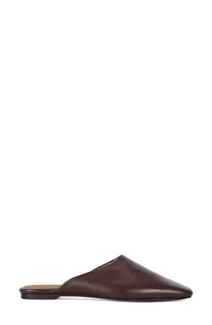 AZALEA WANG Raphael Flat Mule - Chocolate