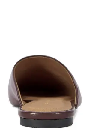 AZALEA WANG Raphael Flat Mule - Chocolate
