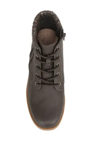 Dr. Scholl'S Daphne Bootie With Knit Collar - Dark Brown