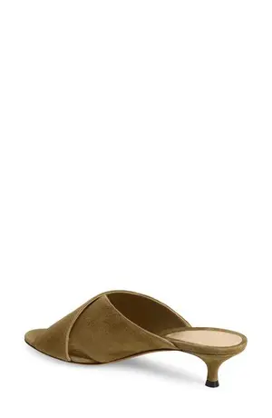 Le Monde Beryl Luca Kitten Heel Slide Sandal