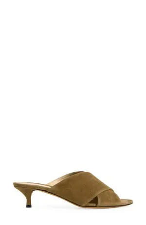 Le Monde Beryl Luca Kitten Heel Slide Sandal