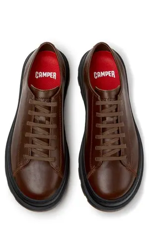 Camper Brutus Leather Plain Toe Shoe
