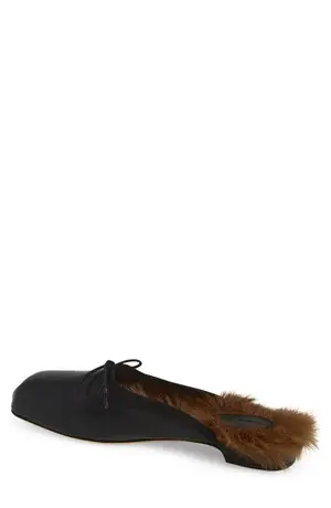 Simone Rocha Faux Fur Lined Mule