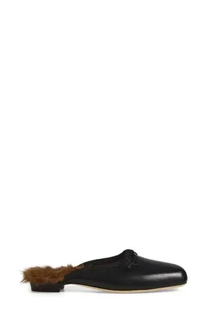 Simone Rocha Faux Fur Lined Mule