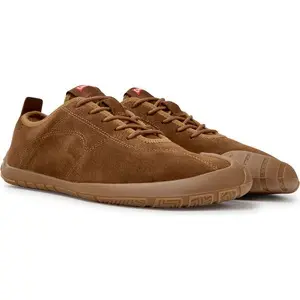 Camper Peu Path Leather Sneaker - Medium Brown