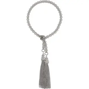 Sylvia Toledano Tie Pendant - Silver