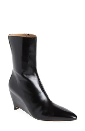 MAISON MARGIELA Heel Less Pointed Toe Wedge Ankle Boot