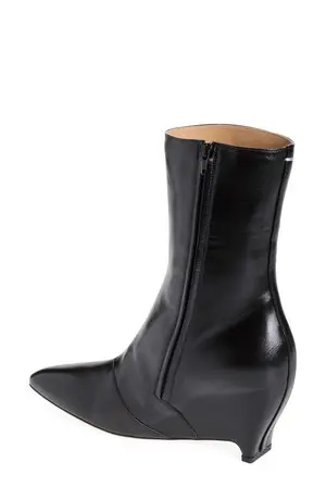 MAISON MARGIELA Heel Less Pointed Toe Wedge Ankle Boot