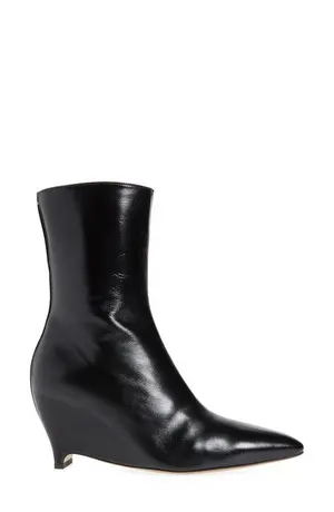 MAISON MARGIELA Heel Less Pointed Toe Wedge Ankle Boot