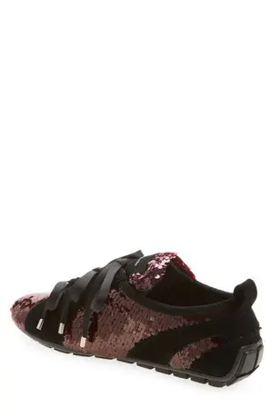 Simone Rocha Sequin Ballerina Grip Trainer Sneakers