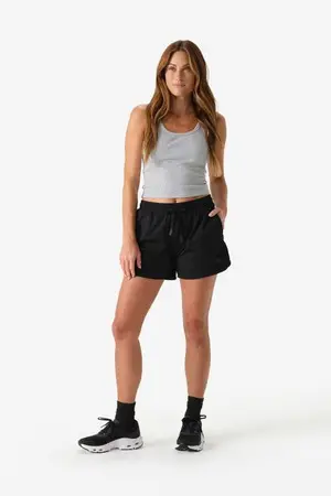 FIELDSHEER Athletic Shorts With Scalloped Waistband
