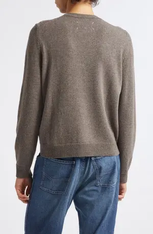 MAISON MARGIELA Trompe L'oeil Virgin Wool Sweater