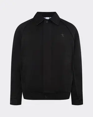 LE PERE Harrington Jacket - Black