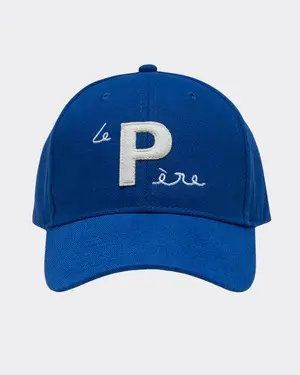 LE PERE Embroidered Logo Baseball Cap - Dodger Blue