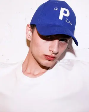 LE PERE Embroidered Logo Baseball Cap