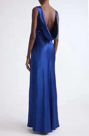 JASON WU Cowl Back Satin Gown
