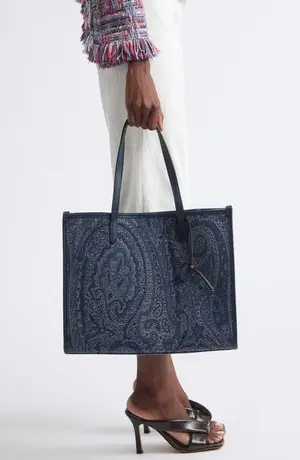 Etro Love Trotter Jacquard Tote