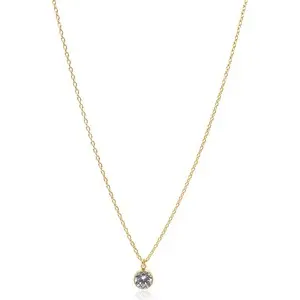 BOWOOD LANE Melania Filled Cubic Zirconia Necklace - Gold
