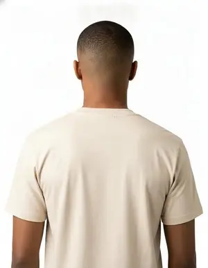 AMIR JAMES CLOTHIERS Thankyougod" Graphic T-shirt - Bone