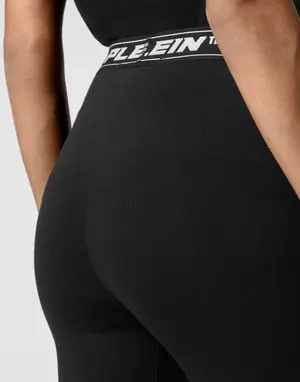 Philipp Plein Sport Leggings With Logo Waistband