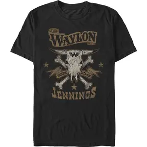 WAYLON JENNINGS Drinkin Dreamin Logo T Shirt