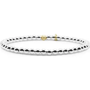 BOWOOD LANE Sterling Beaded Bracelet - Silver