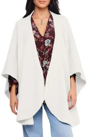 Karen Kane Shawl Cardigan - Ecru