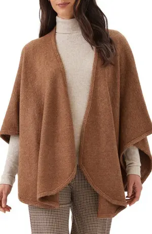 Karen Kane Shawl Collar Cardigan - Mocha