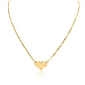 BOWOOD LANE Rumor Heart Necklace - Gold