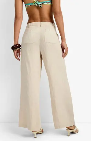 Trina Turk Tonga Pant - Beachy Beige