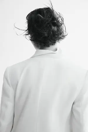 H&m Double-breasted Viscose-blend Blazer