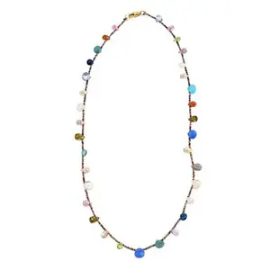 MADISON BEVERLY HILLS Multi Colored Gemstone Necklace