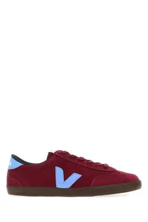 VEJA Tiziano Suede Volley Sneakers Red