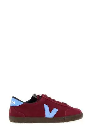 VEJA Tiziano Suede Volley Sneakers - Red