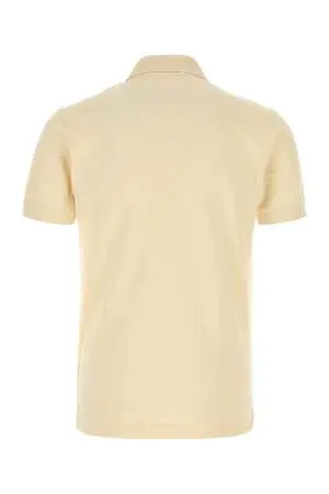 Lacoste Cream Piquet Polo Shirt - Yellow