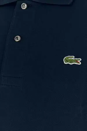 Lacoste Navy Piquet Polo Shirt - Blue