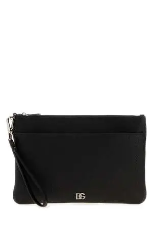 Dolce & Gabbana Leather Clutch - Black