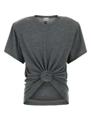 Magda Butrym Wool T-shirt - Grey