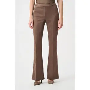 Joseph Ribkoff Scuba Suede Flared Pull-on Pants