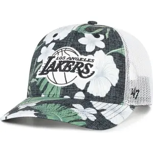 '47 47 Los Angeles Lakers Beach Side Trucker Hat - Black